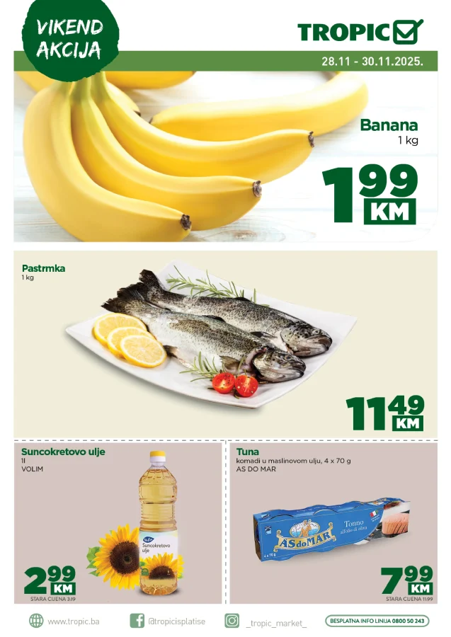 Tropic: Vikend akcija - Povoljnije.com: Sva sniženja, akcije i katalozi ...